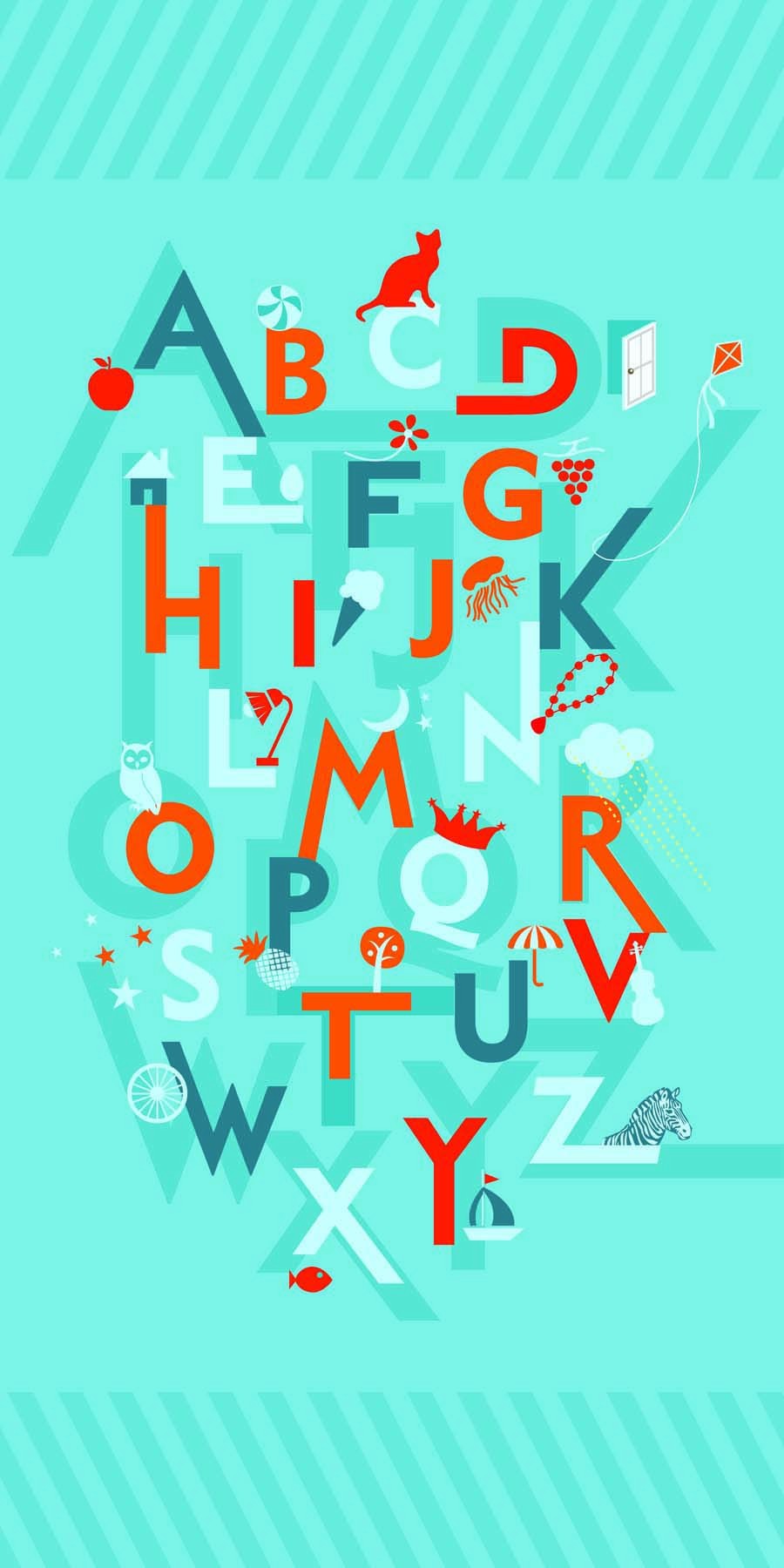 Alphabet 3 Laminates - Greenlam